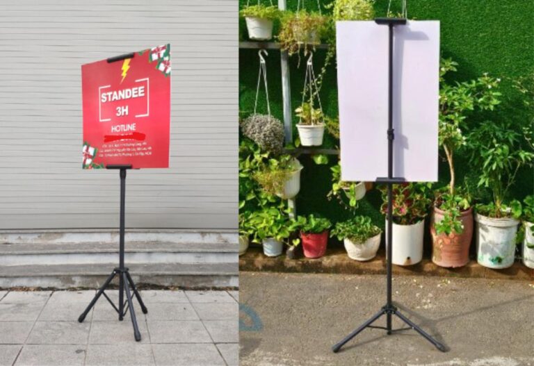 Kích thước standee phổ biến hiện nay 2025