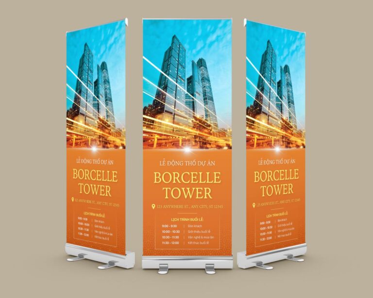 Top 60+ mẫu standee sự kiện đẹp, thu hút khách hàng 2025